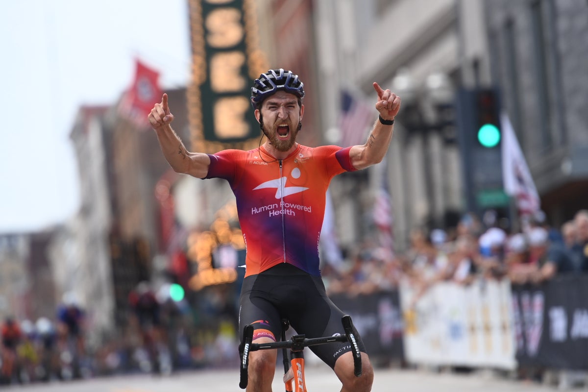 US Pro Road National Championships: Kyle Murphy wins men's road race ...
