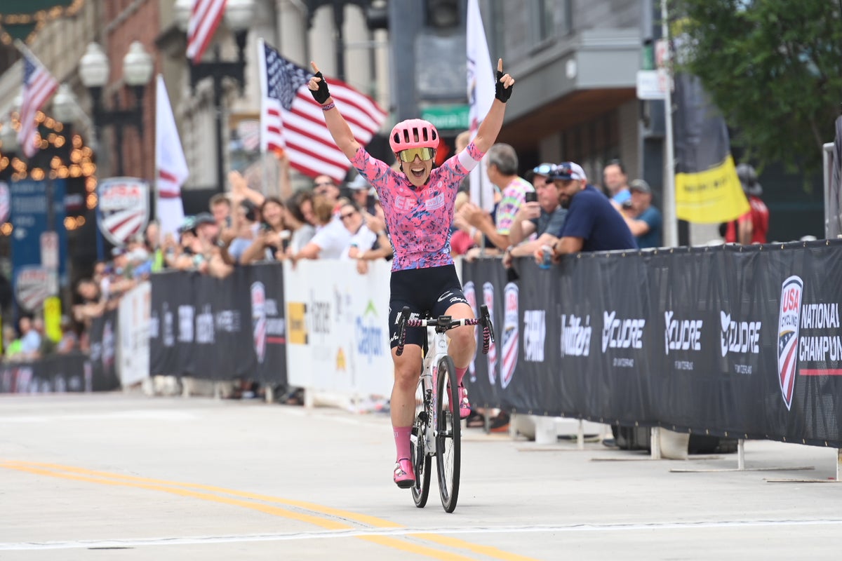 US Pro Road National Championships: Emma Langley tops road race podium ...