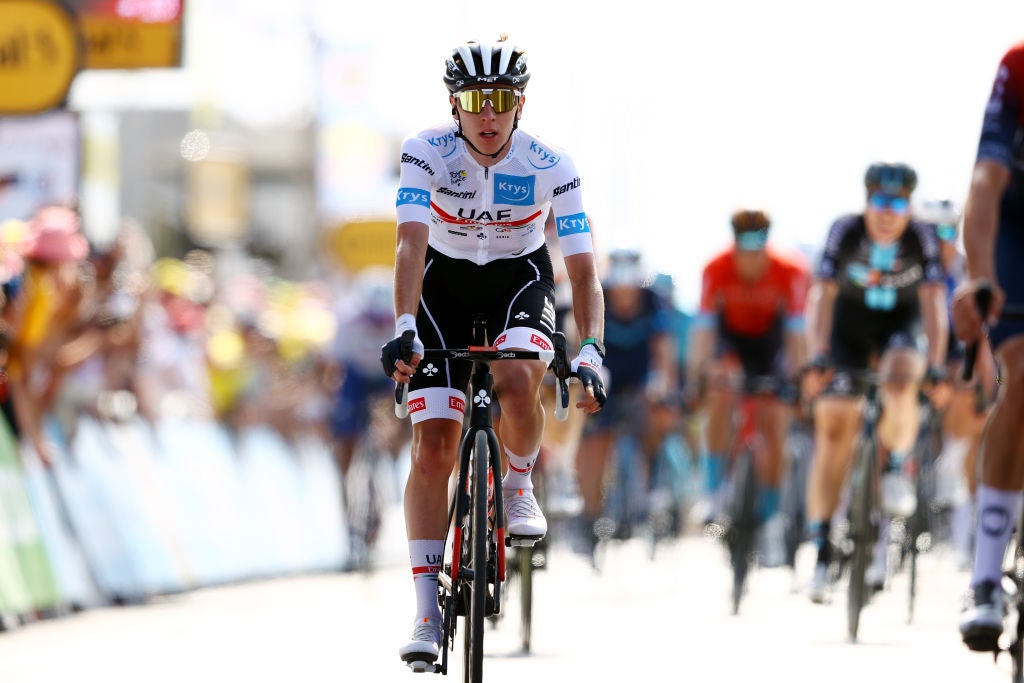 Tadej Pogačar: Wout van Aert 'smashed everyone' on stage 4 of Tour de ...