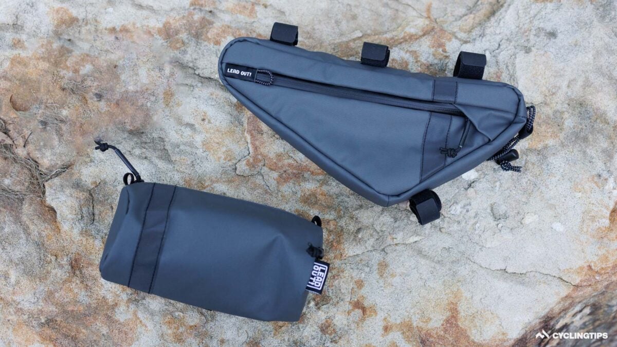 Lead Out Mini Handlebar and Frame Bags review - Velo