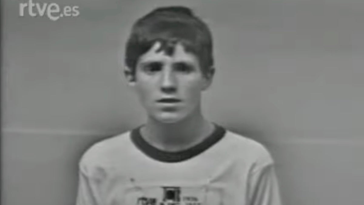 Retro: When a young Miguel Indurain competed in the Spanish athletics ...