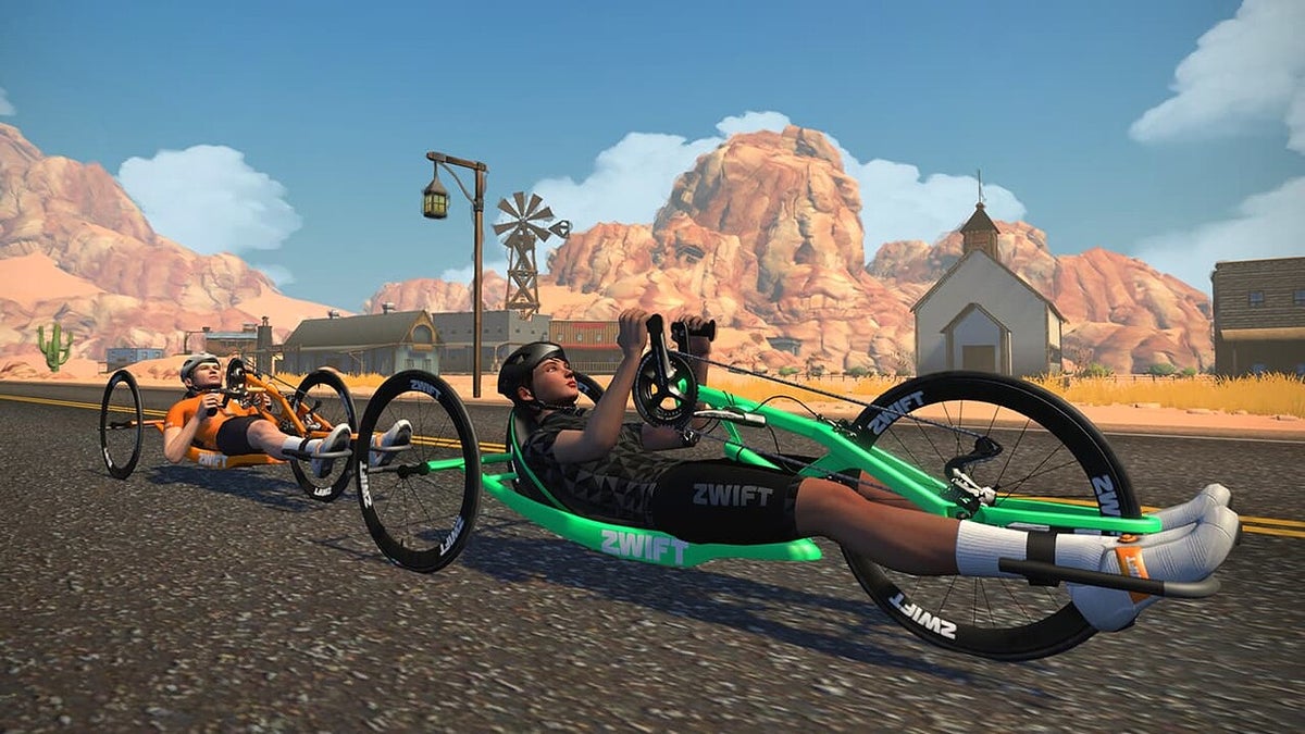 Handcycles are now available in Zwift - Velo