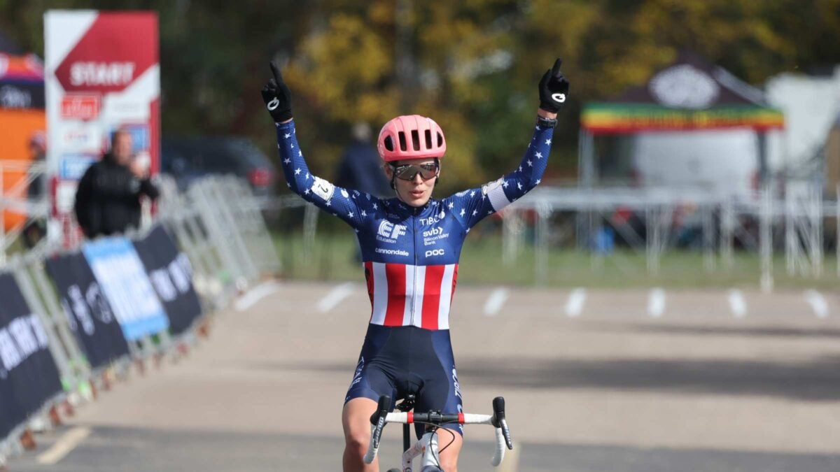 Clara Honsinger and Lars van der Haar win Trek XC Cup C1 elite races - Velo