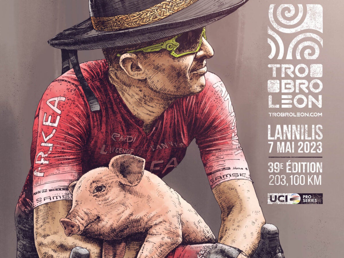 Tro-Bro Léon: Cycling's coolest race poster is unveiled - Velo
