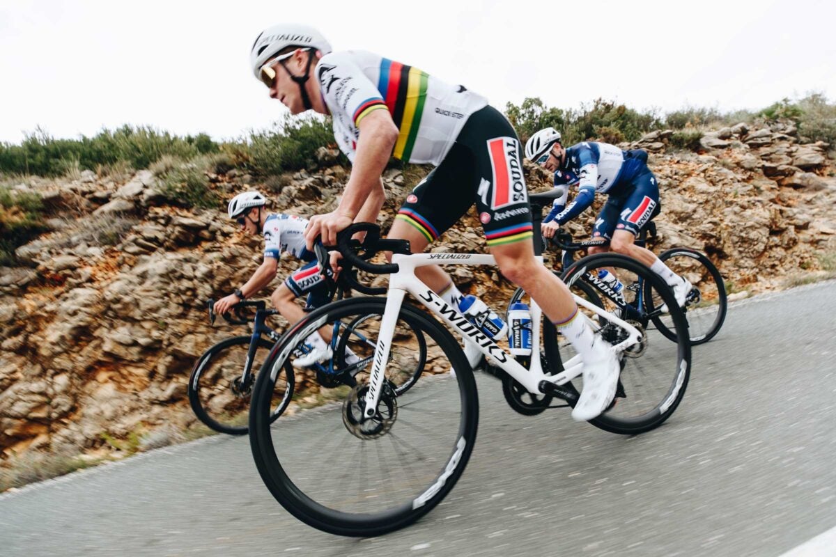 Pro bike gallery: Remco Evenepoel's world champion edition Specialized ...