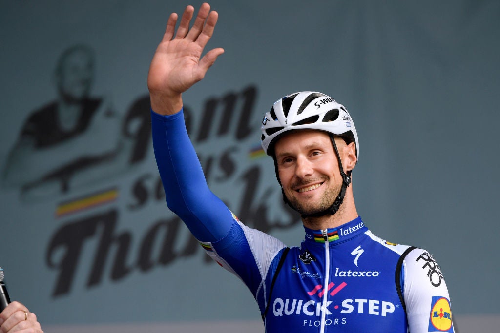 Tom Boonen's legs are immortalized with bronze statue - Velo