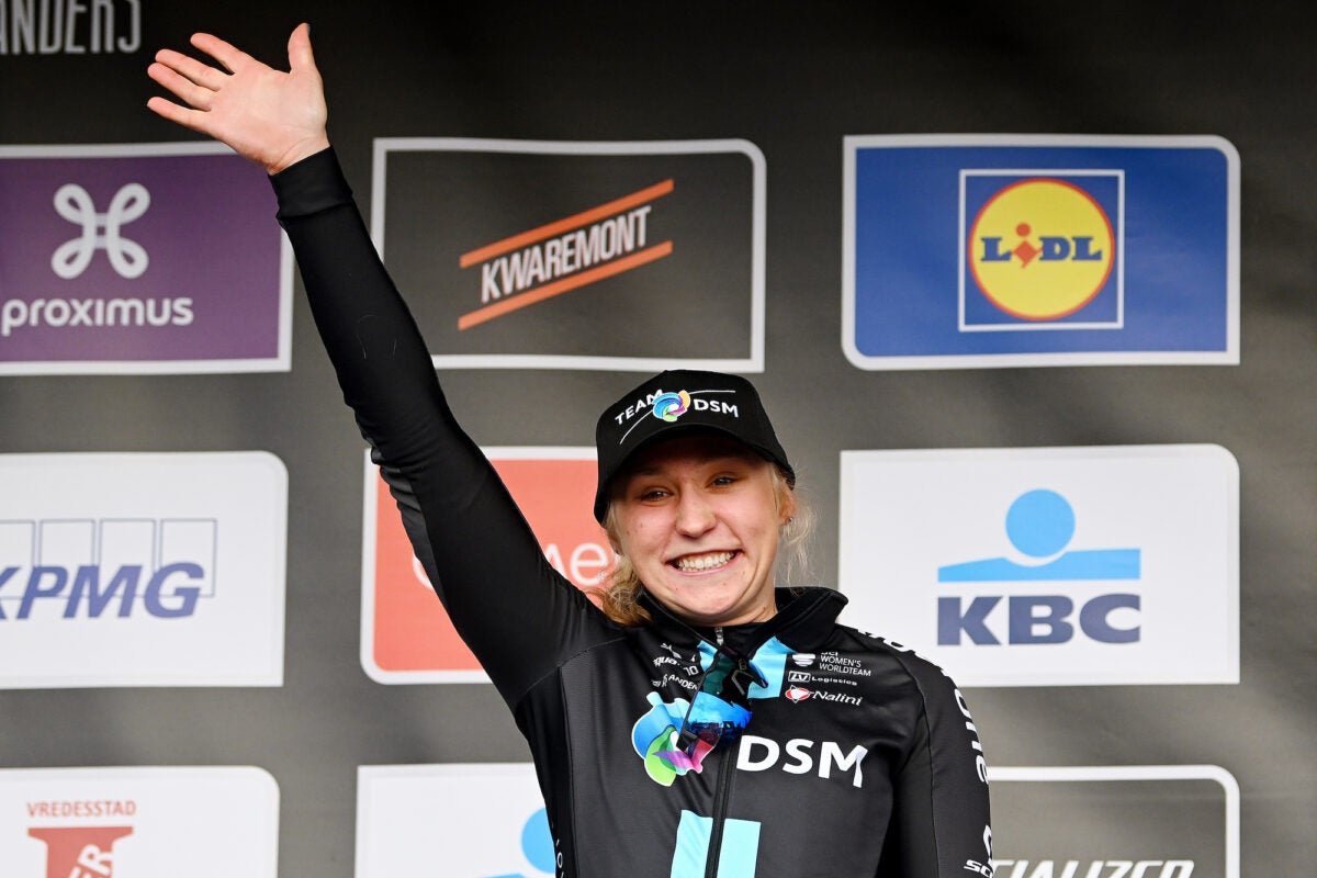 Megan Jastrab on debut WorldTour podium: 'I felt like the finish line ...