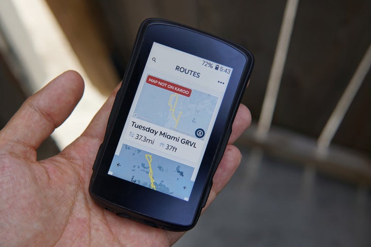 Hammerhead Karoo 2 Computer Review: Big Screen Time - Velo