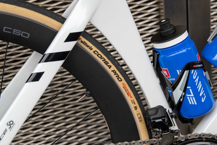 Bike check: Mathieu van der Poel's white Canyon Aeroad for the Tour de France - Velo