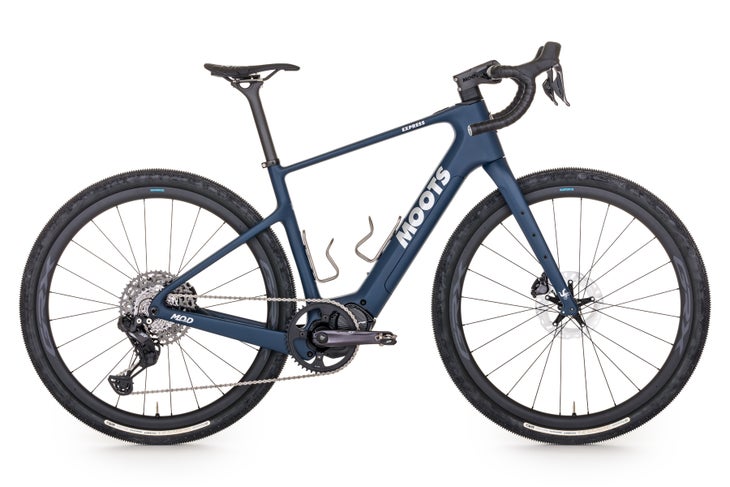 The Moots Express is both the company’s first carbon bike and e-bike - Velo