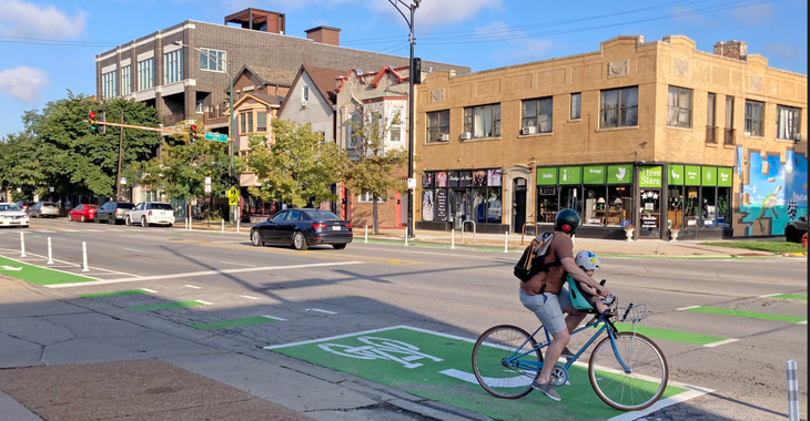How Do You Stop Bike Lanes from Being Removed? Stand in Front of the ...
