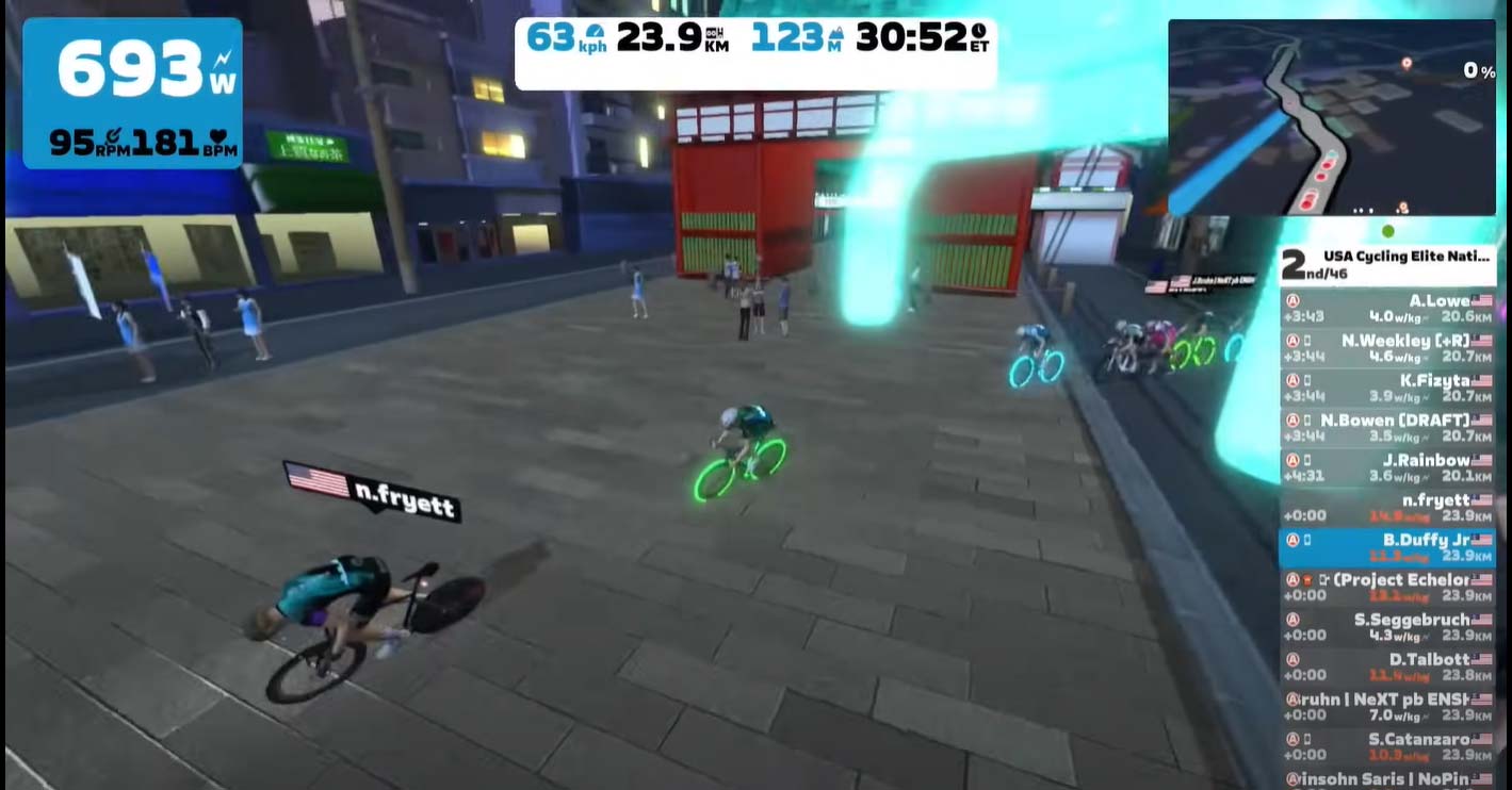We Got Inside the 2024 USA Cycling eSports National Championships!