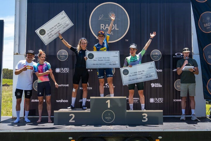 Brodie Chapman and Tasman Nankervis Win Inaugural RADL GRVL - Velo