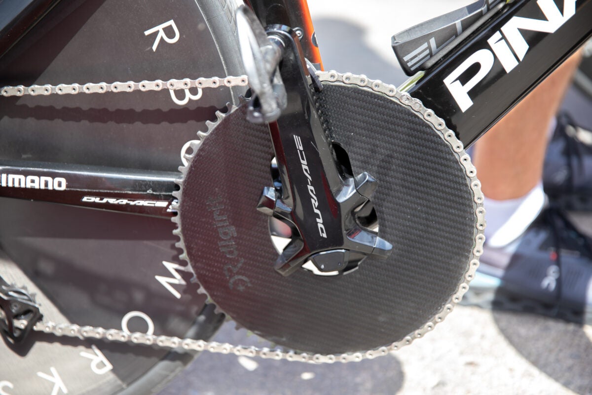 UAE Tour: Tobias Foss has a Monster 68-Tooth Chainring. Why?