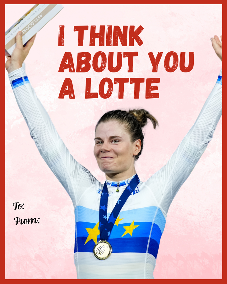 The Perfect Valentine's Day Cards for the Cyclists In Your Life - Velo