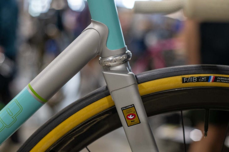 Bishop's Stunning, Geometry Pushing Track Bikes: Philly Bike Expo - Velo