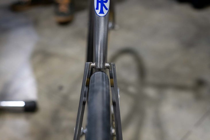 Bishop's Stunning, Geometry Pushing Track Bikes: Philly Bike Expo - Velo