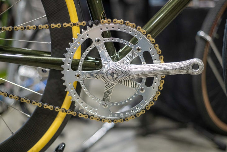 Bishop's Stunning, Geometry Pushing Track Bikes: Philly Bike Expo - Velo