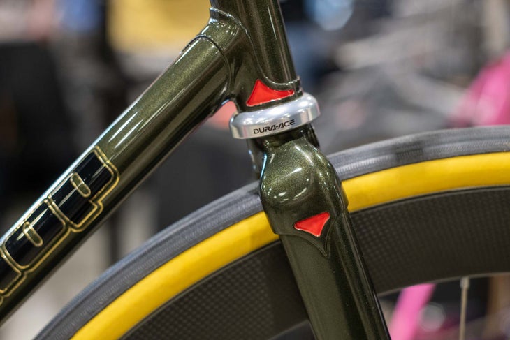 Bishop's Stunning, Geometry Pushing Track Bikes: Philly Bike Expo - Velo