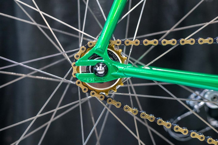 Bishop's Stunning, Geometry Pushing Track Bikes: Philly Bike Expo - Velo