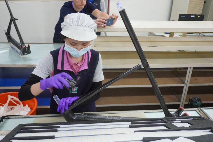 How a Carbon Bicycle Is Made at the Giant Factory - Velo