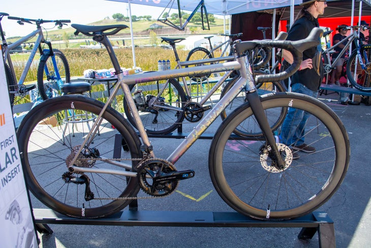 Chandi Titanium Bicycles at the Sea Otter Classic