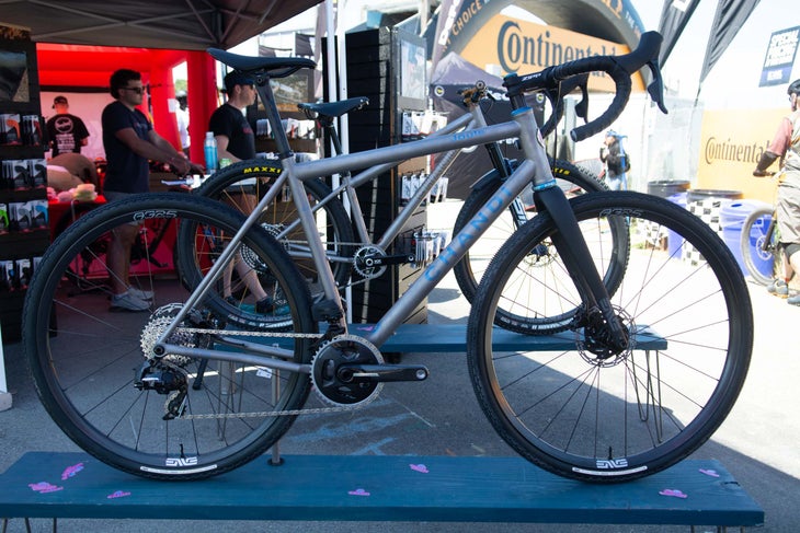 Chandi Titanium Bicycles at the Sea Otter Classic