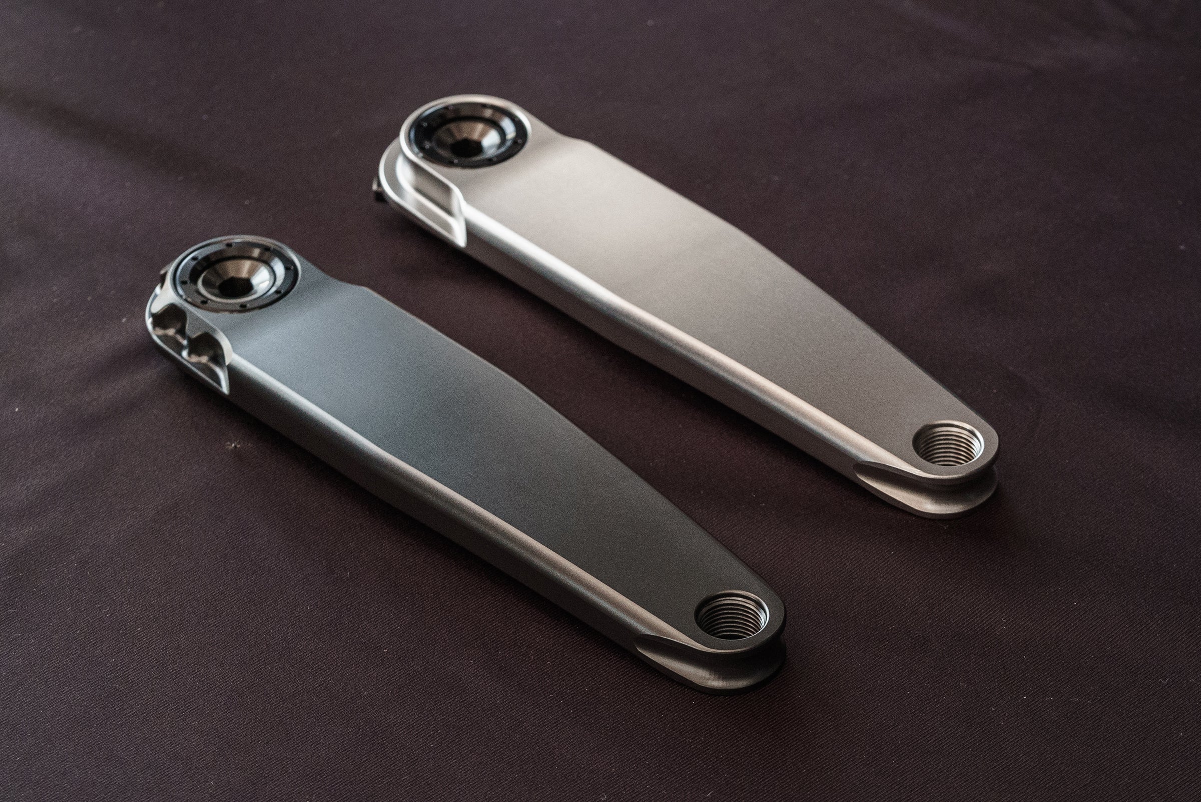 New 5DEV Road And Gravel Titanium Cranks and Aero Chainring - Velo