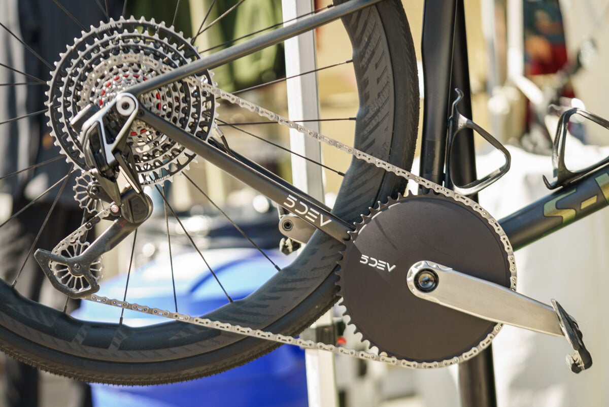 New 5DEV Road And Gravel Titanium Cranks and Aero Chainring - Velo