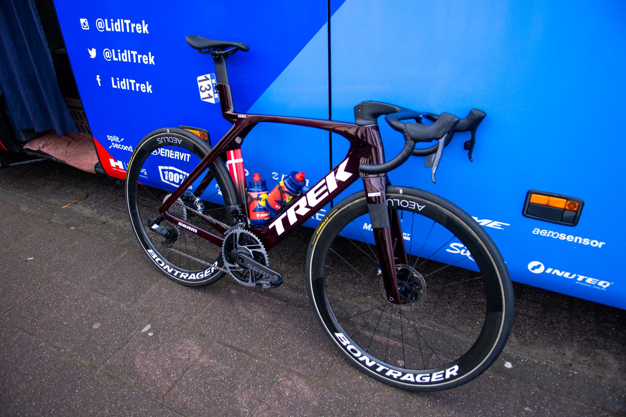 Pro Bike Gallery: Mads Pedersen's Spring Classics Trek Madone
