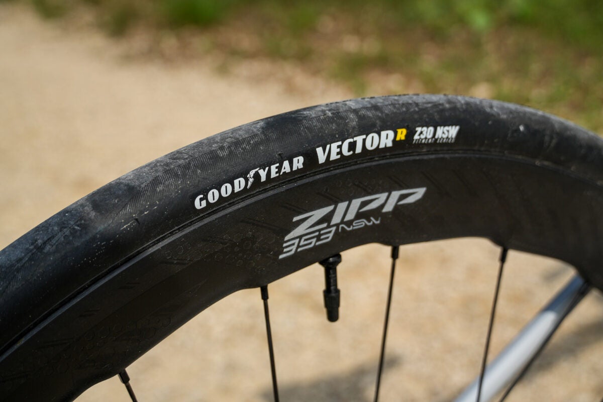 Review: The Goodyear Vector R Z30 NSW Matches Your Zipp Wheels - Velo