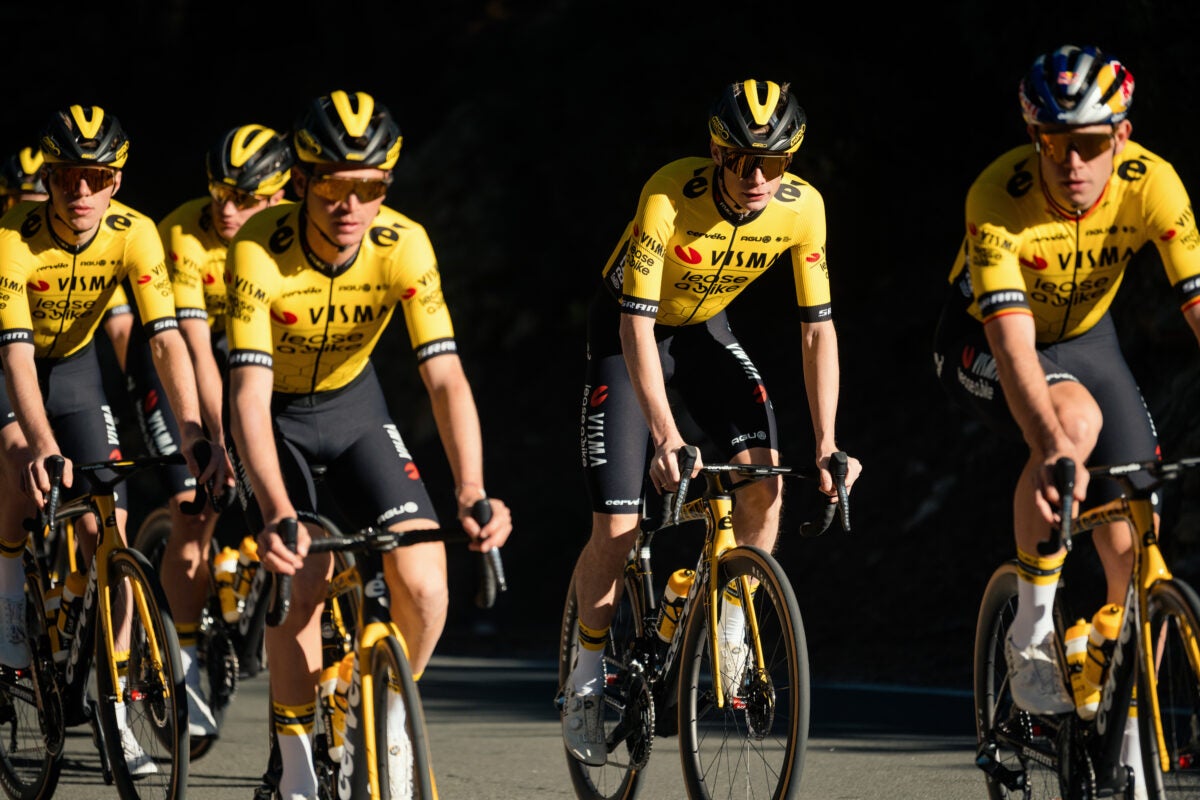 Will a Swim Coach Keep Visma-Lease a Bike Top of the Tour?