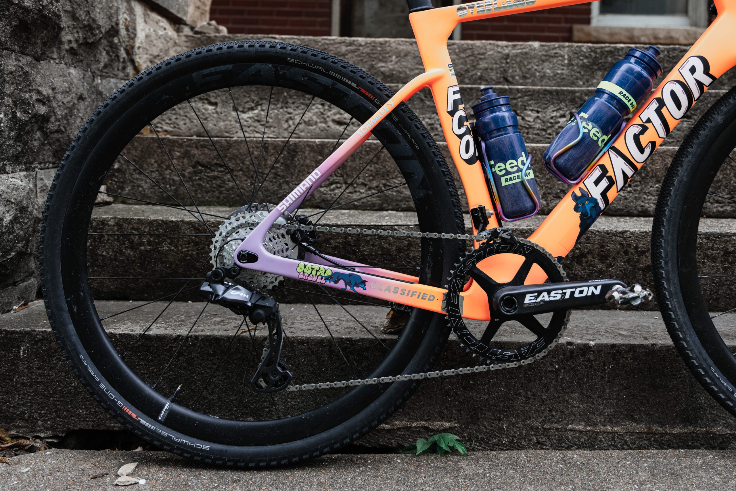 Unbound Bike Check: Rob Britton's Custom-Painted Factor Ostro Gravel - Velo
