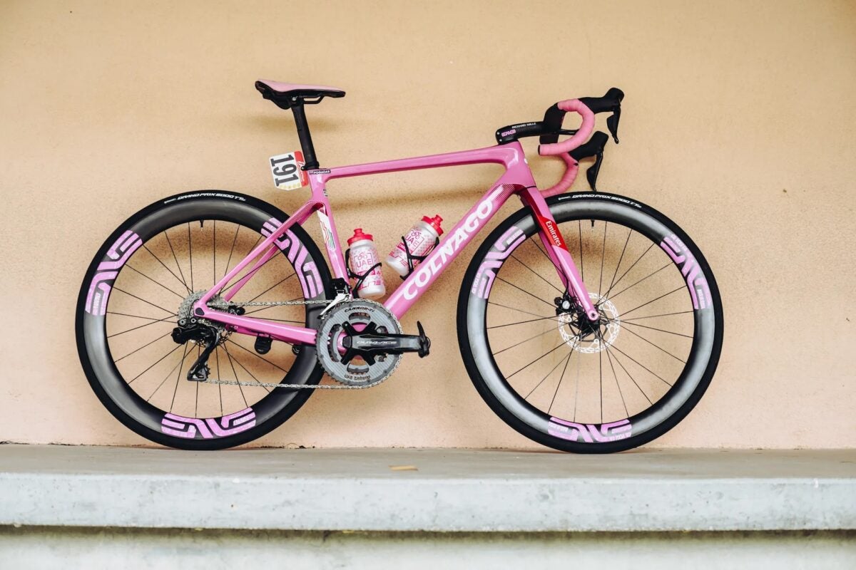 The Tadej Pogačar Giro d'Italia Pink Colnago