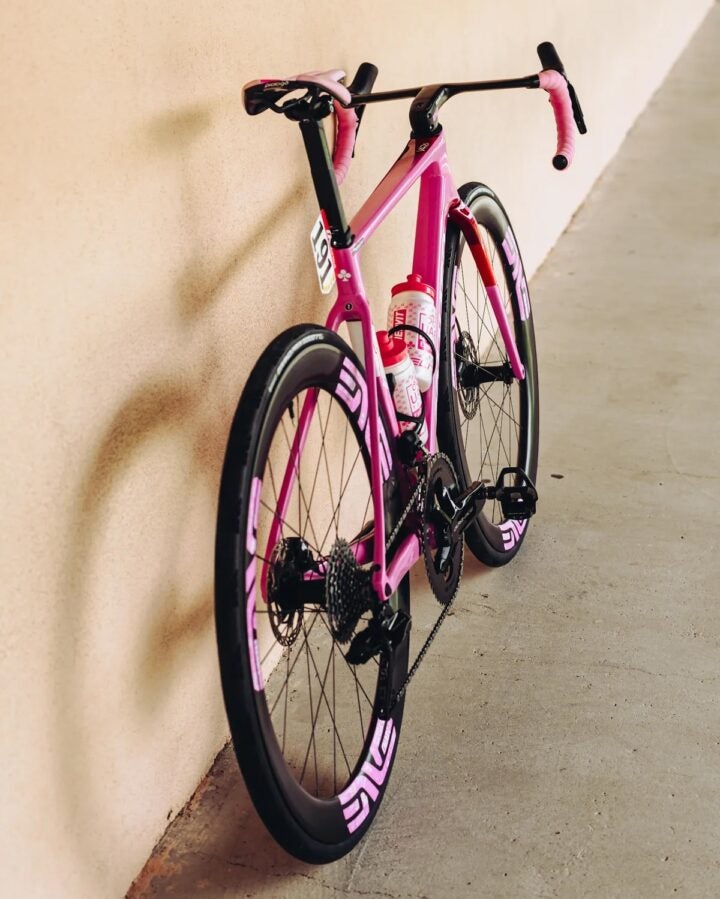 The Tadej Pogačar Giro d'Italia Pink Colnago