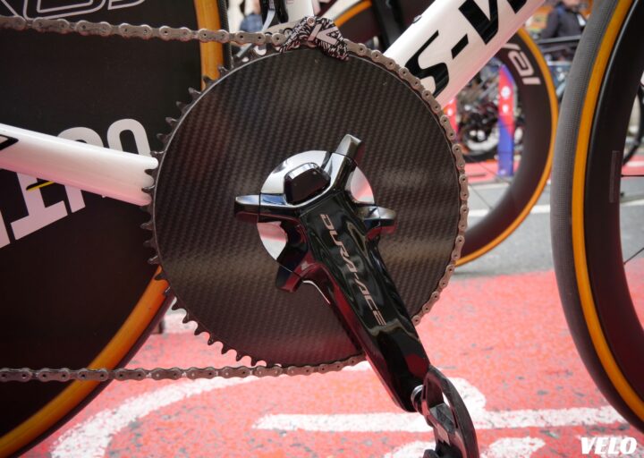 World Champion Remco Evenepoel's Time Trial Bike - Velo