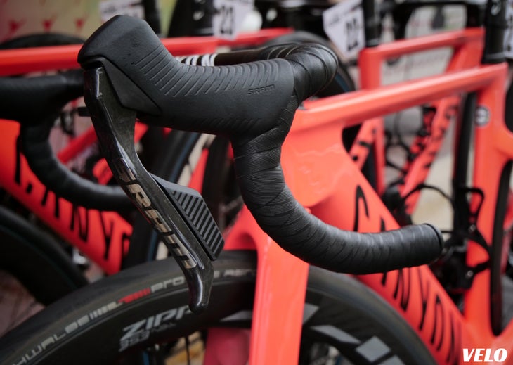 Spotted: New SRAM Red AXS Groupset - Velo