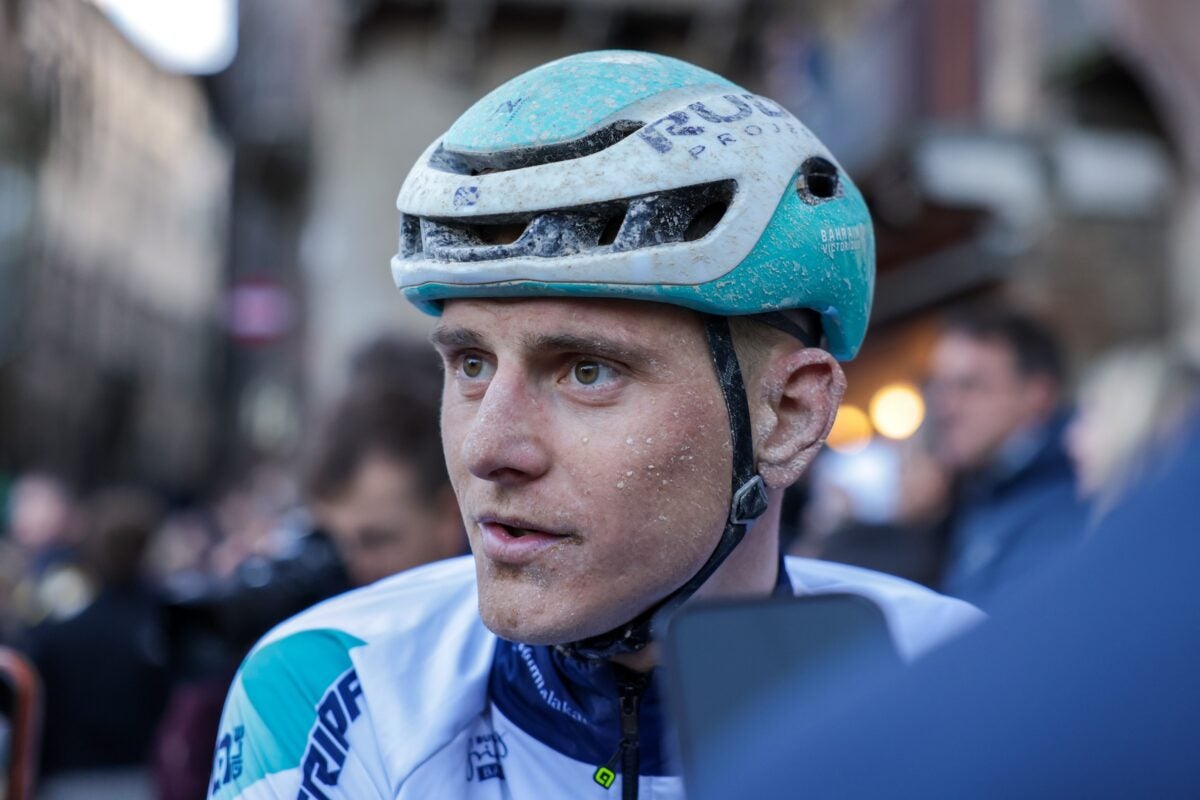 Matej Mohorič hit by bad luck, DNF in Unbound Gravel