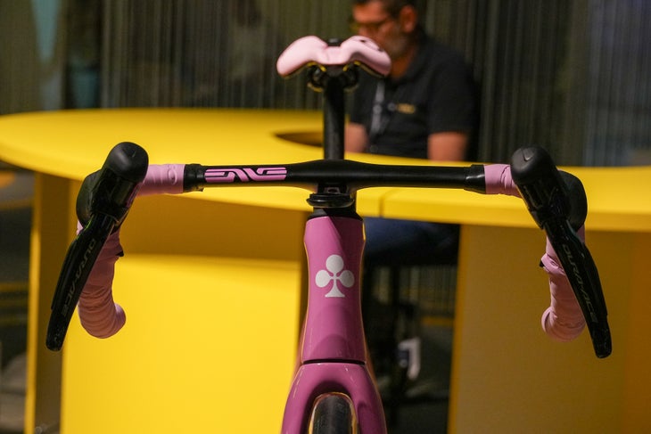 Bike Check: Tadej Pogacar's Race Ready Colnago V4RS Is Pretty in Pink ...