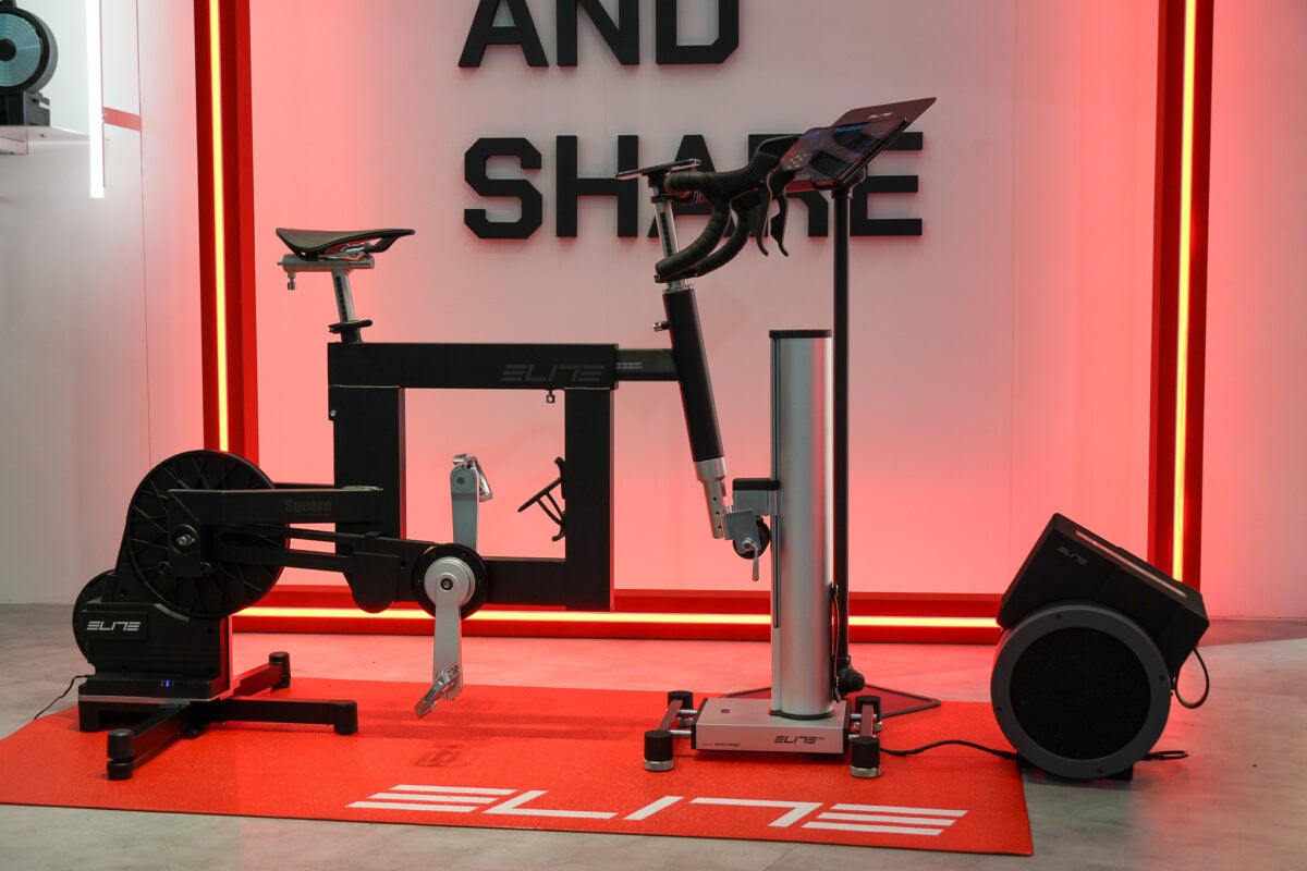 The Elite Square Smart Bike Offers Virtual Shifting On Every Training ...