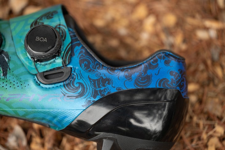 Custom Painted Shimano Cycling Shoes