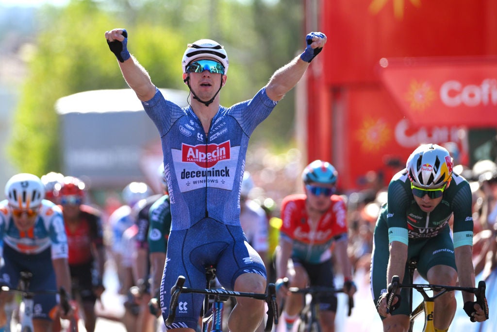 Vuelta a España Stage 2 results