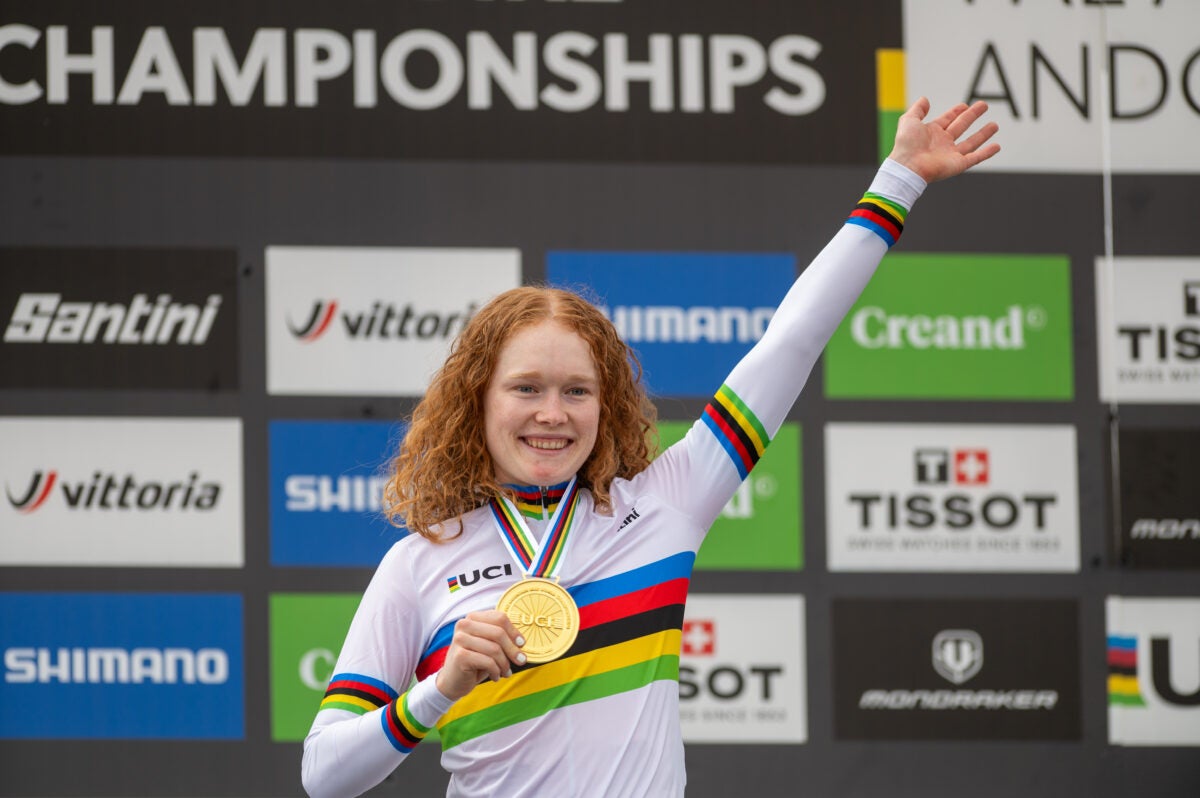Triple Rainbow? Puck Pieterse Sets Sights on Road, Gravel World Champs ...