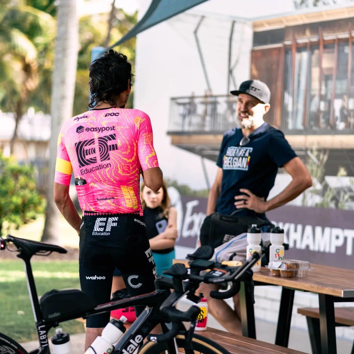 Is Lachlan Morton Riding a New Cannondale Road Bike Around Australia ...