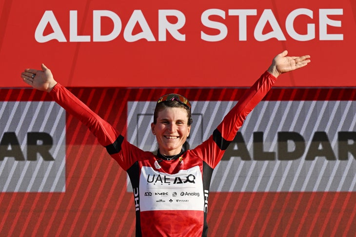 ‘Pretty Stoked’: Longo Borghini in Rip-Roaring Form in First Race