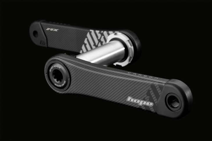 First Look: Hope Technology's UK Made Vibration Damping Carbon Gravel Cranks - Velo
