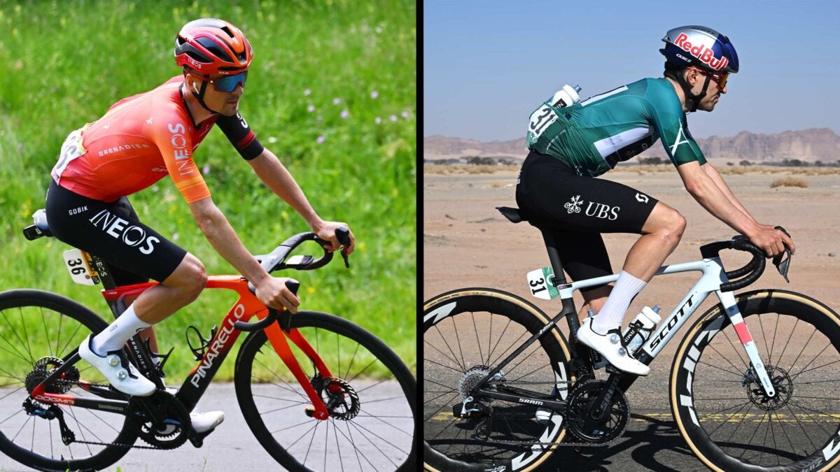 How Q36.5 dialed in new set up with Scott and SRAM for Pidcock