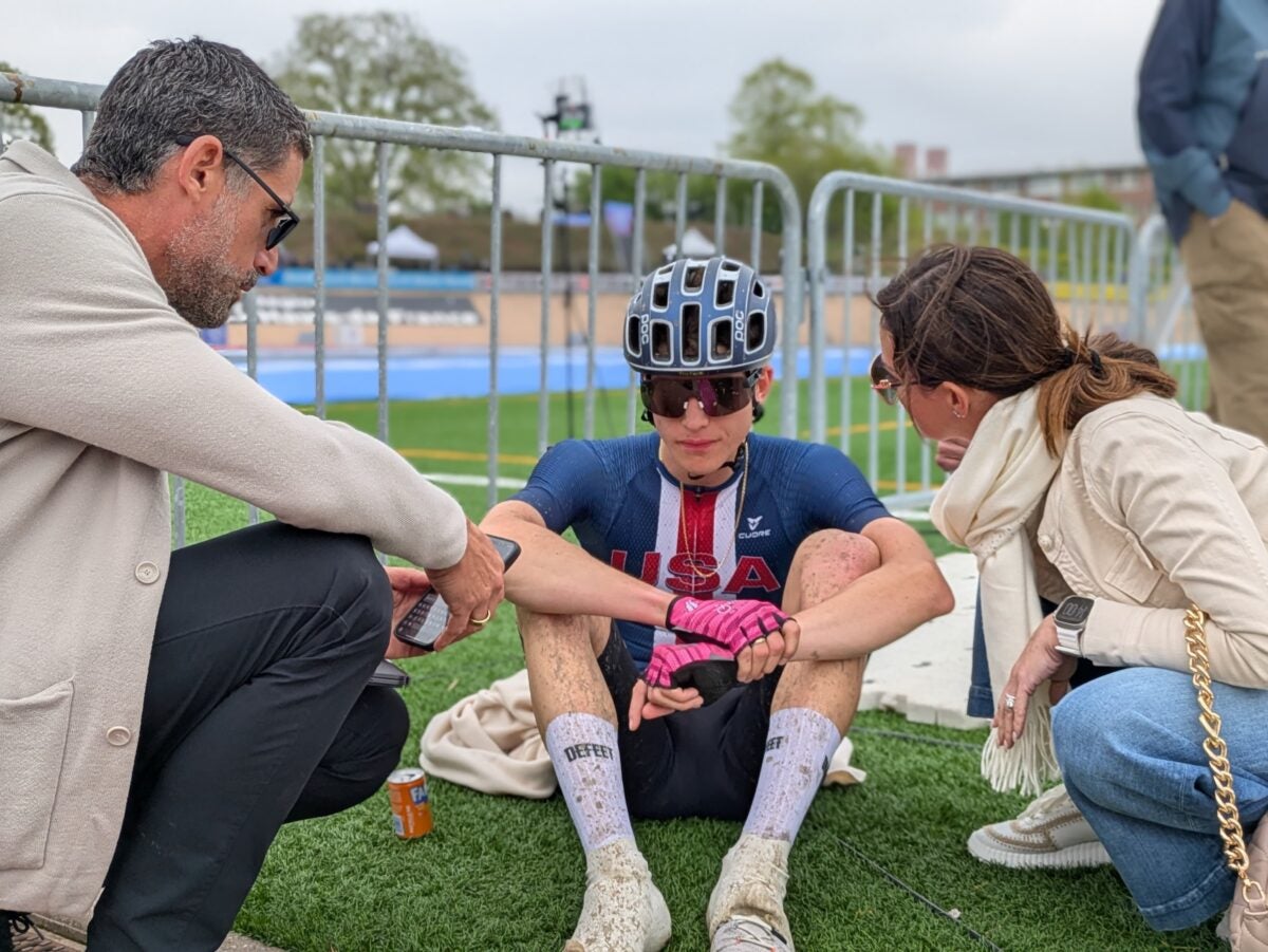 Inside Enzo Hincapie's Running Finish at Paris-Roubaix Juniors