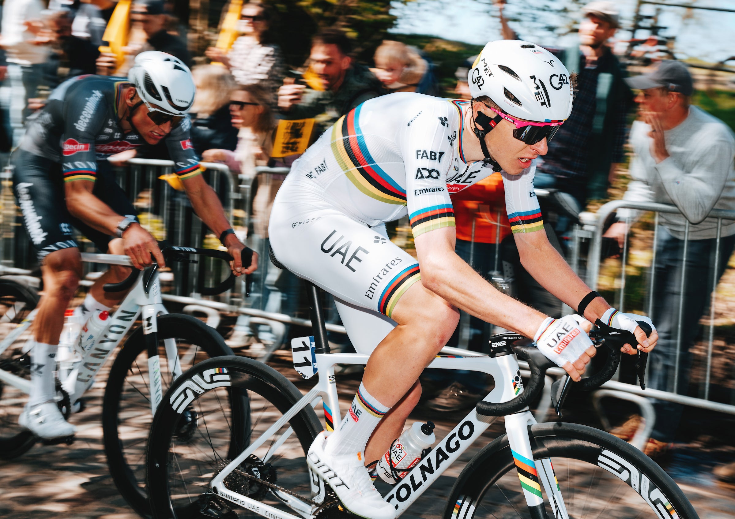 Tadej Pogačar opts for Colnago V4Rs in Paris-Roubaix debut