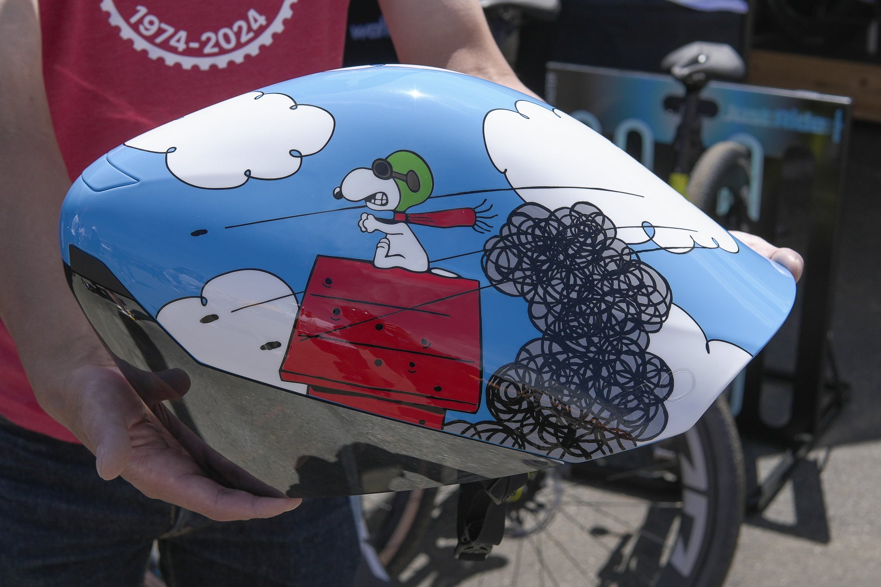 Randoms: A Snoopy-Themed Aero Helmet Might Be My Favorite Thing at Sea ...